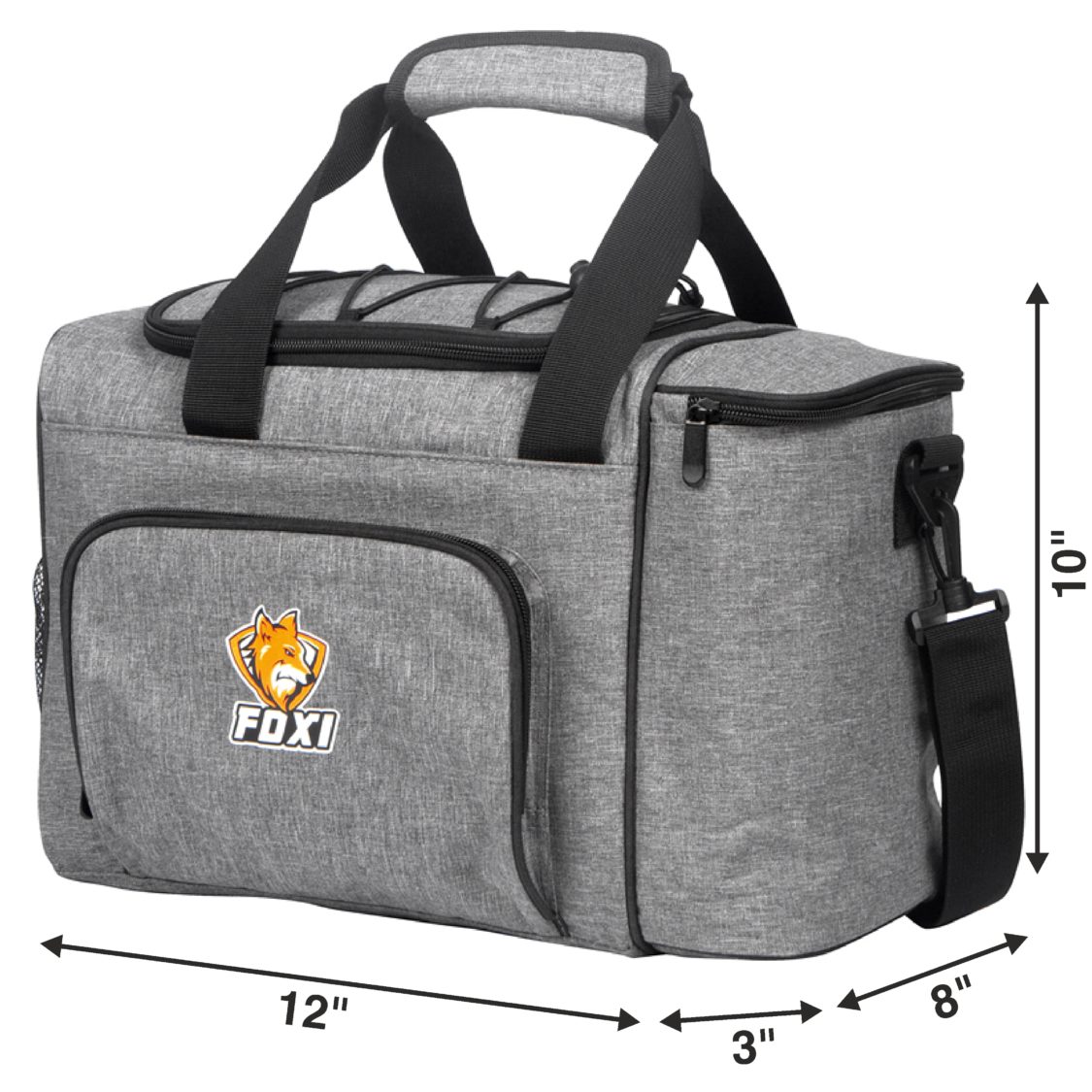 FOXI Large Lunch Cooler Bag Insulated Bag for Men, Women and Children ...